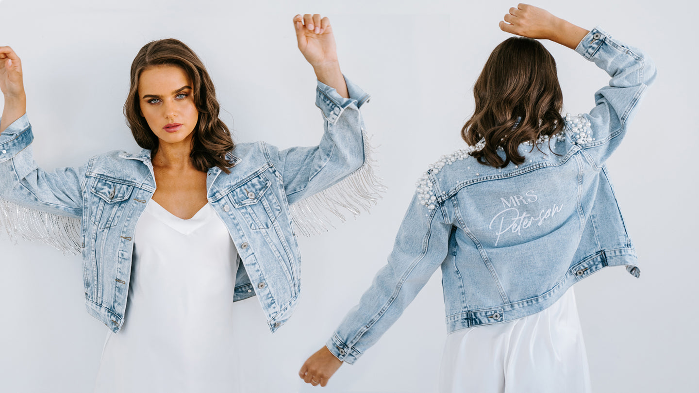 MISS POPPY DESIGN | Personalised Bridal Jackets In Australia – Miss ...