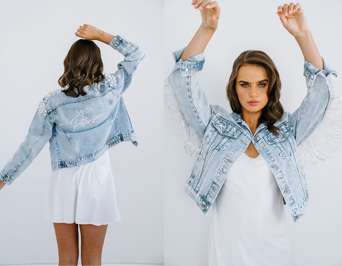 MISS POPPY DESIGN | Personalised Bridal Jackets In Australia