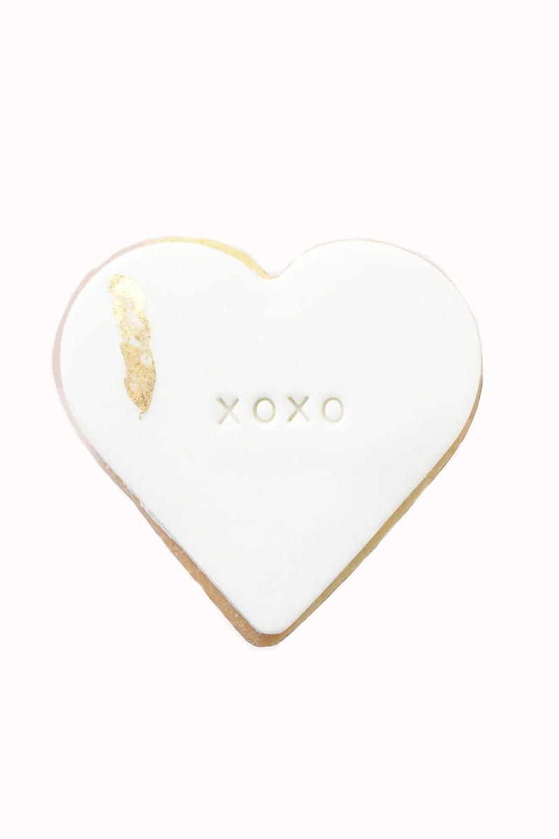 Xoxo Heart Cookie | Miss Poppy Design